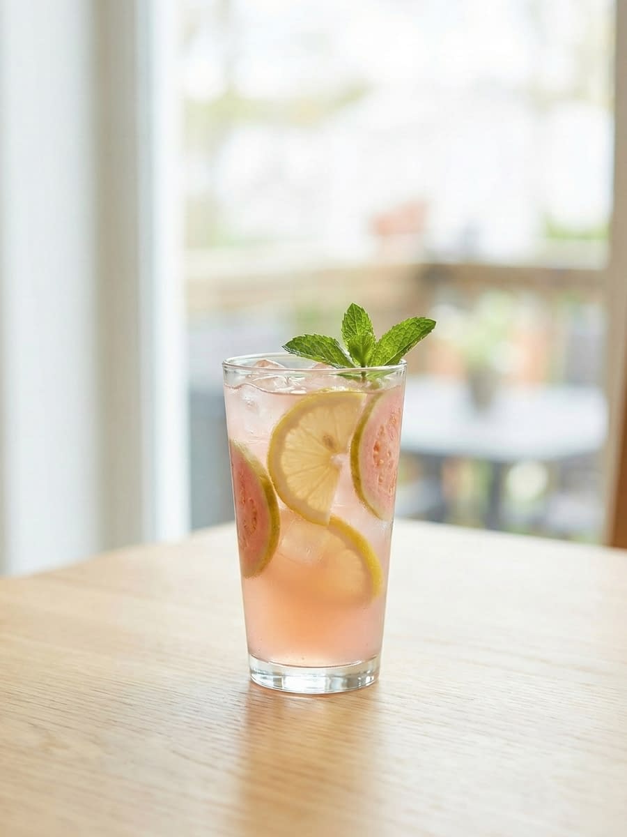 Guava White Tea Lemonade Recipe - Petite Panini