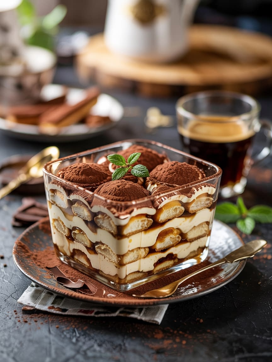 Tiramisu Recipe - Petite Panini