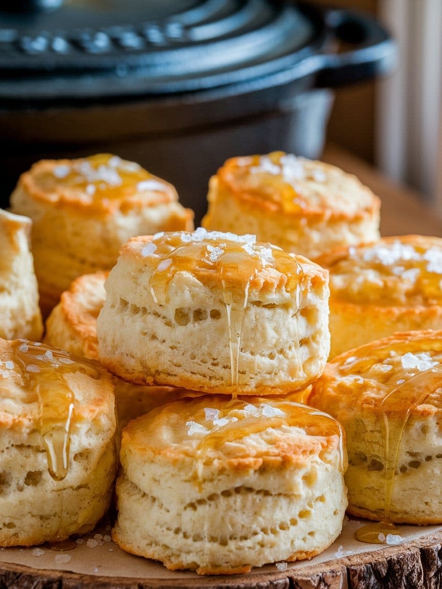 Rustic Dutch Oven Biscuits Recipe - Petite Panini