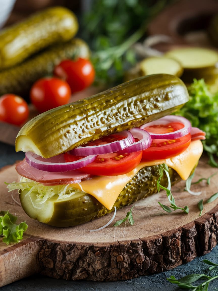 Pickle Sandwiches Recipe - Petite Panini