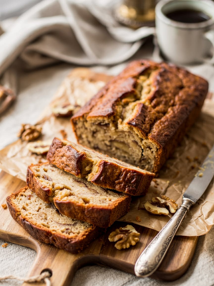 Banana Bread Recipe - Petite Panini
