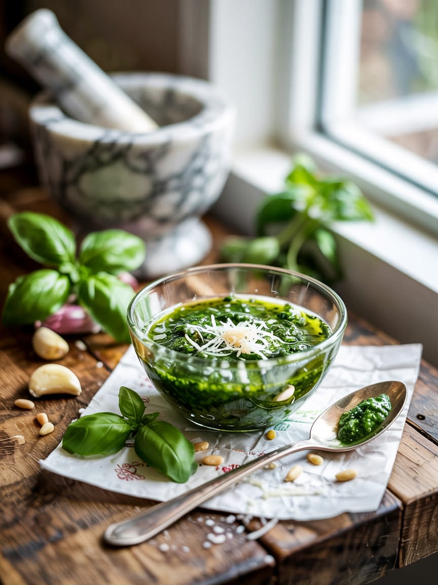 Pesto Recipe - Petite Panini