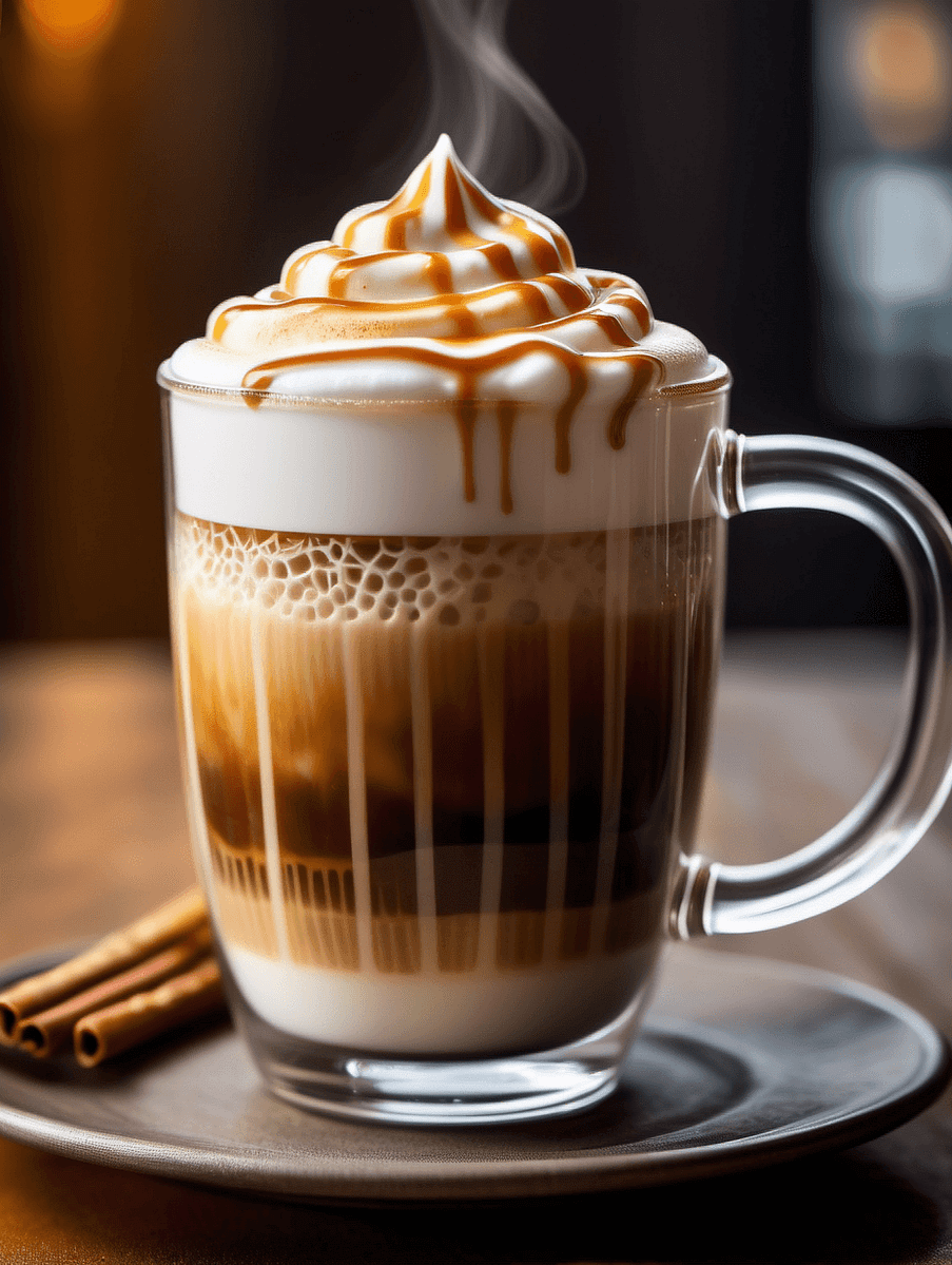 Caramel Macchiato Recipe - Petite Panini