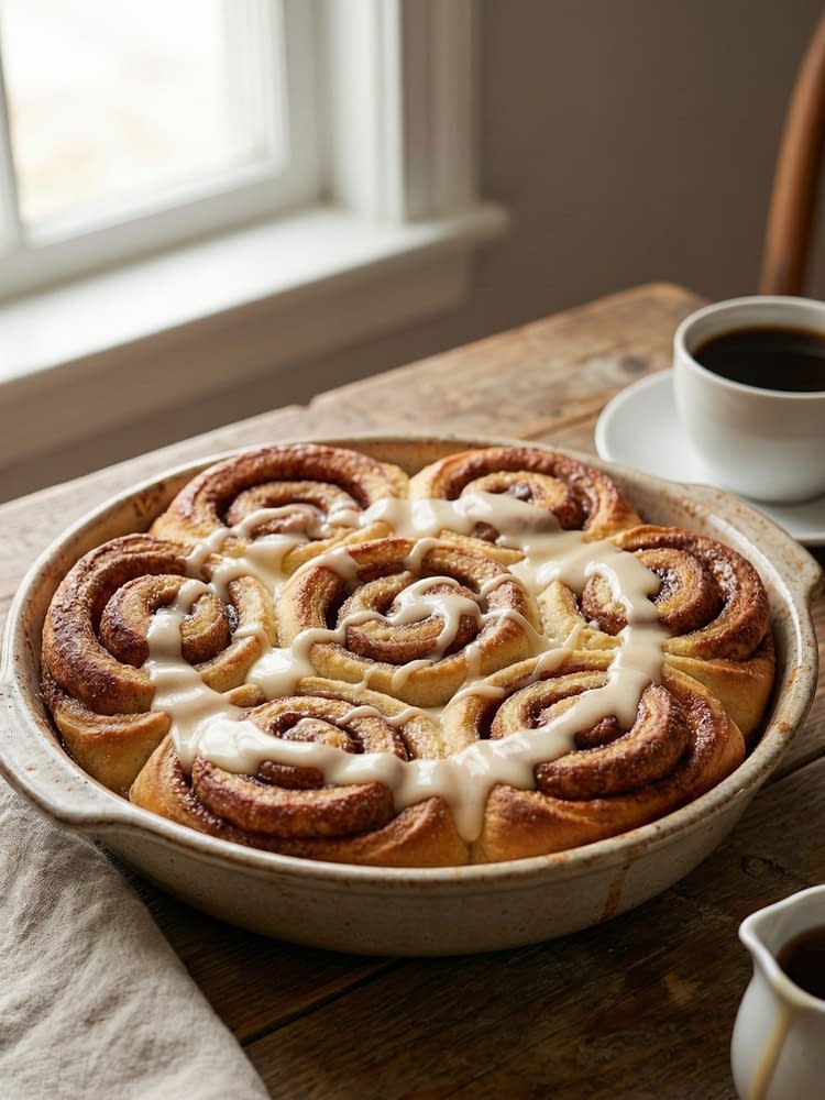 Cinnamon Roll French Toast Bake Recipe - Petite Panini