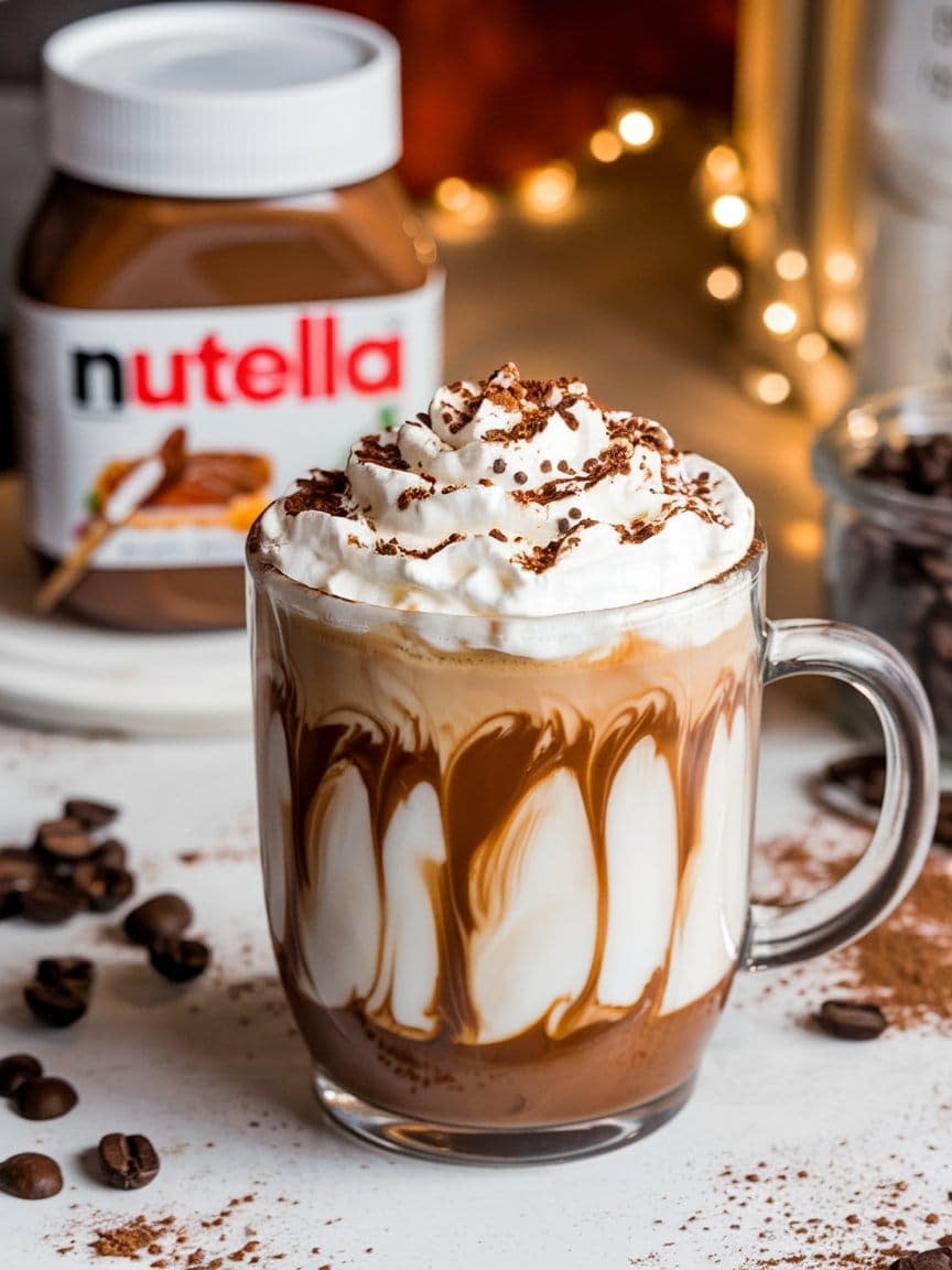 Nutella Latte Recipe - Petite Panini