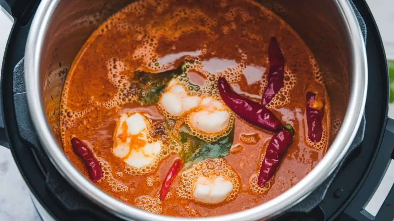 Instant Pot Egg Curry Recipe: - Petite Panini